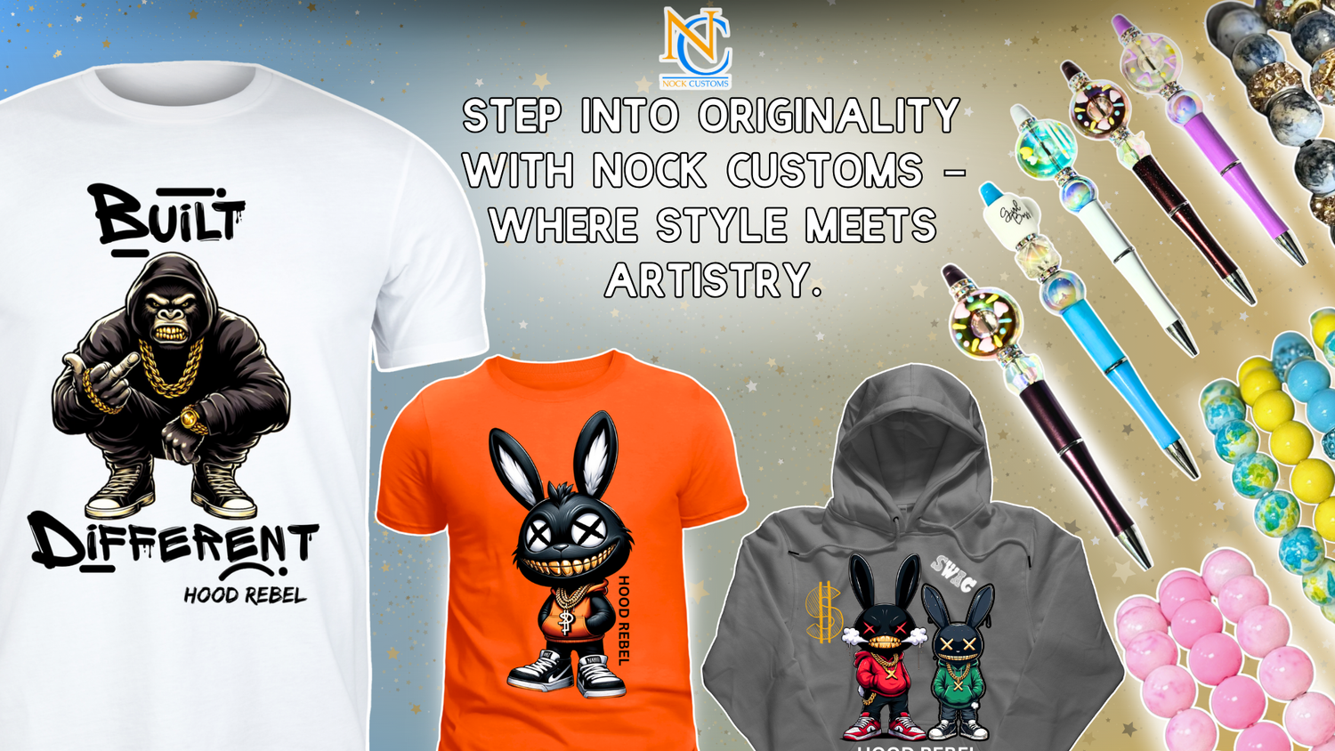 Nock Customs LLC | Unique Custom Apparel and Accessories